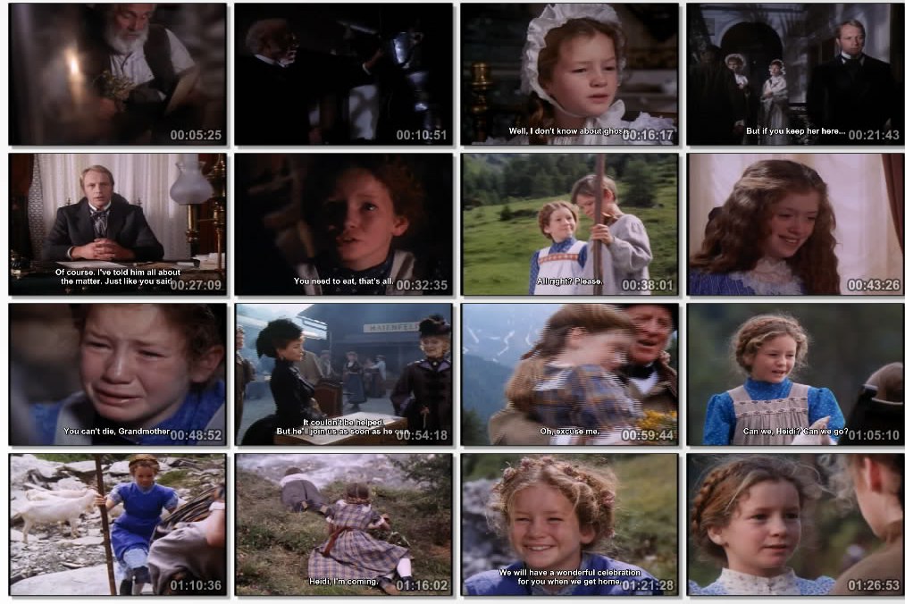 Heidi 1993 avec Jane Seymour